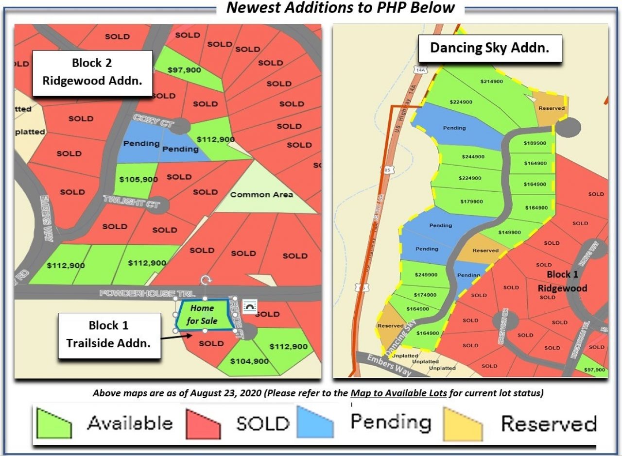 Lots - Phase I and II | Powder House Pass